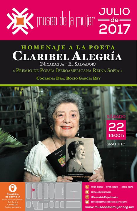 Homenaje a la poeta Claribel Alegría